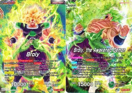 Broly // Broly, the Awakened Demon (BT11-002) [Vermilion Bloodline] – Doe's Cards