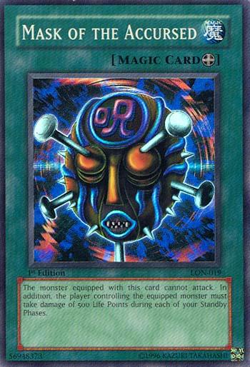 Mask of the Accursed [LON-019] Super Rare – Doe's Cards