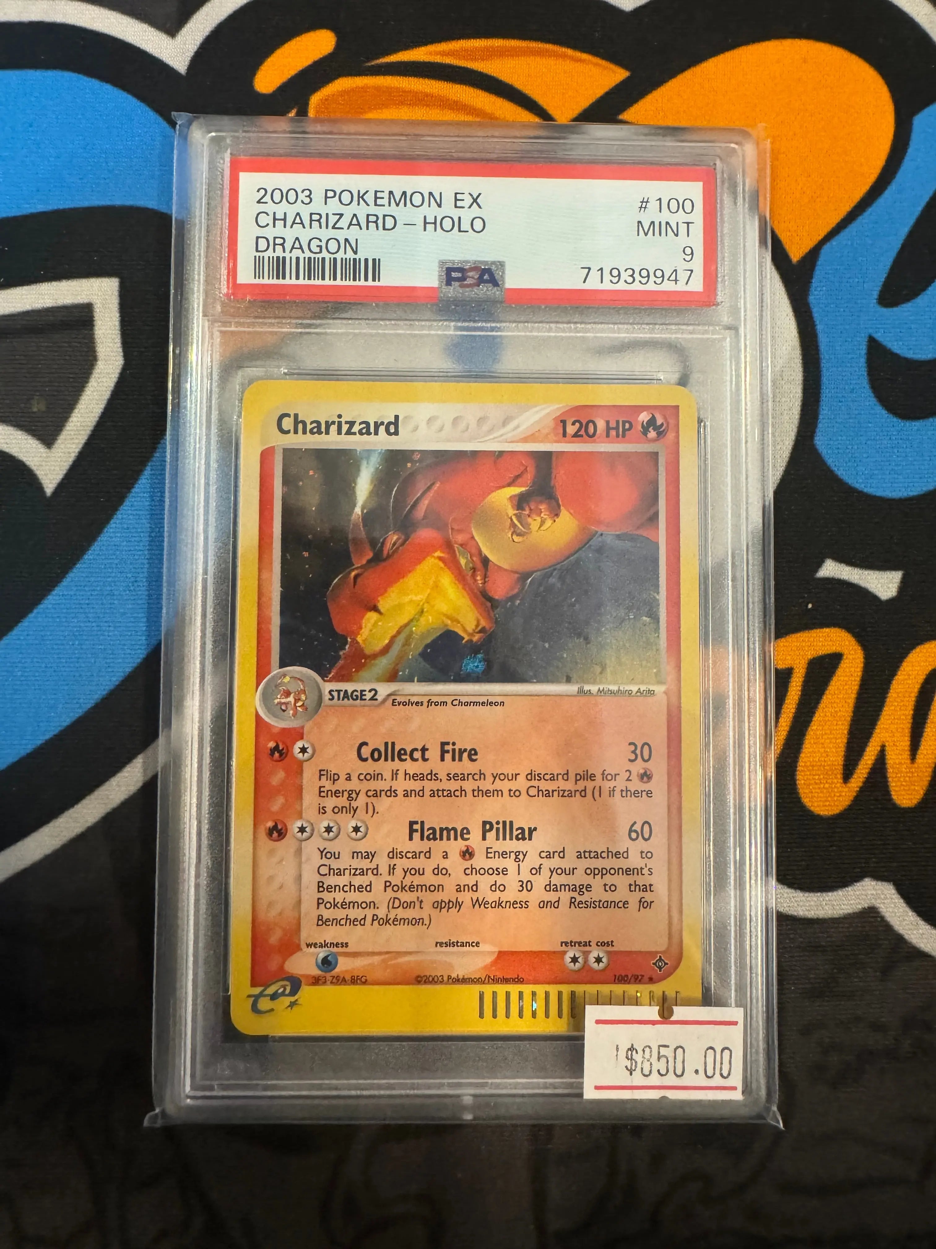 Psa 9 Pokemon Charizard ex Holo - Dragon – Doe's Cards