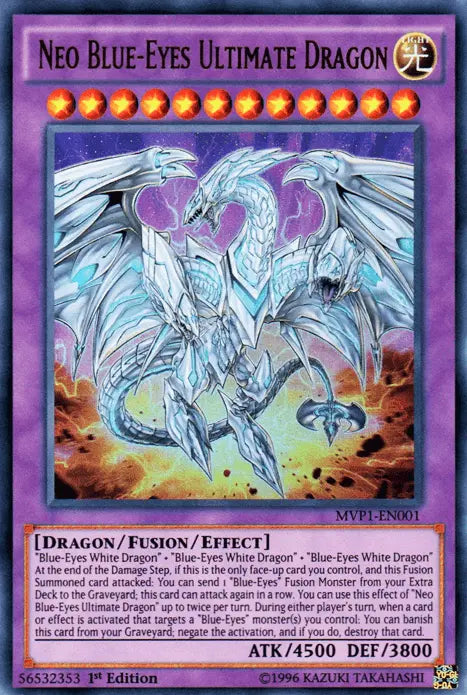 Neo Blue-Eyes Ultimate Dragon [MVP1-EN001] Ultra Rare – Doe's Cards