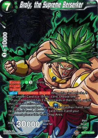 Broly, the Supreme Berserker (SPR) (BT6-074_SPR) [Destroyer Kings ...