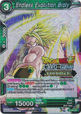 Endless Evolution Broly (P-033) [Judge Promotion Cards] – Doe's Cards