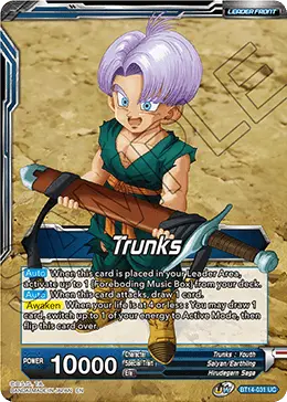 Trunks // Trunks, the Hero's Successor (BT14-031) [Cross Spirits] – Doe ...